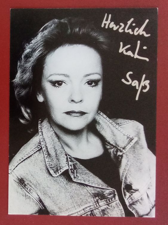 Katrin Sass Autogramm signiert Fotopostkarte 10x15cm | Kaufen auf Ricardo