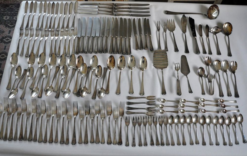 Silberbesteck, 151teilig, Besteck, Tafelsilber | Kaufen auf Ricardo