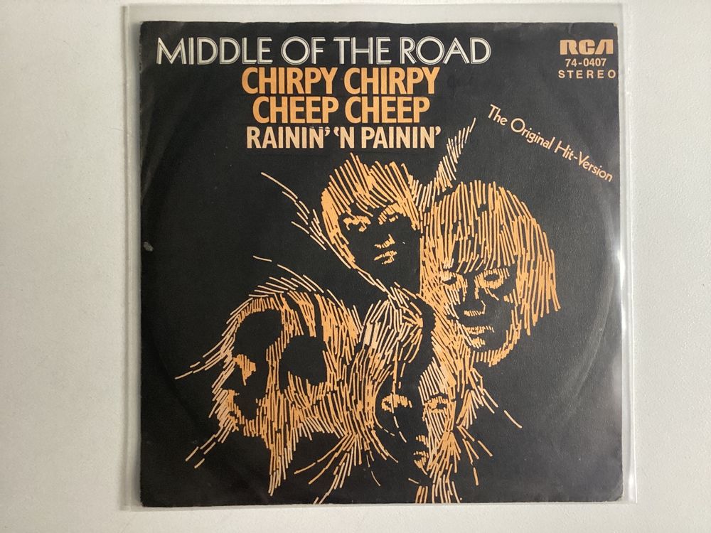 Middle Of The Road Single - Chirpy Chirpy Cheep Cheep (Gebraucht) in ...