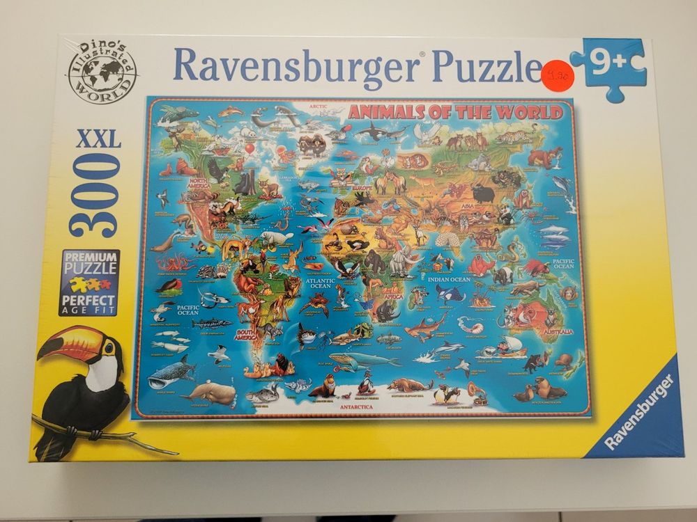 Ravensburger Puzzle 300 Animals of the World (Neu und originalverpackt ...