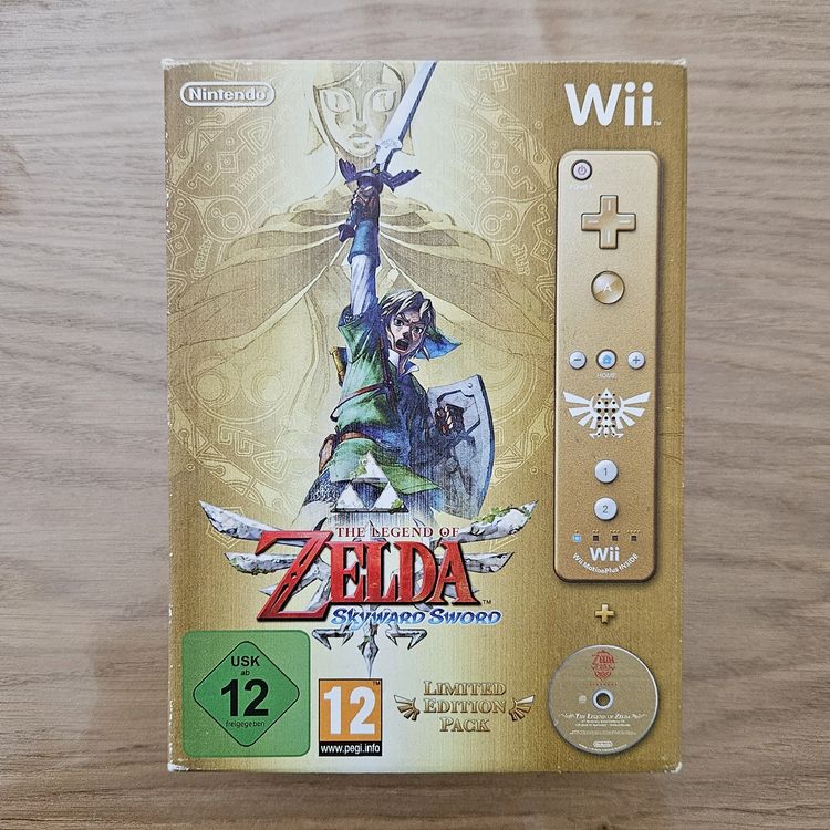 Zelda - Skyward Sword - Limited edition pack - Wii (Gebraucht) in Delémont für CHF 50 – mit ...