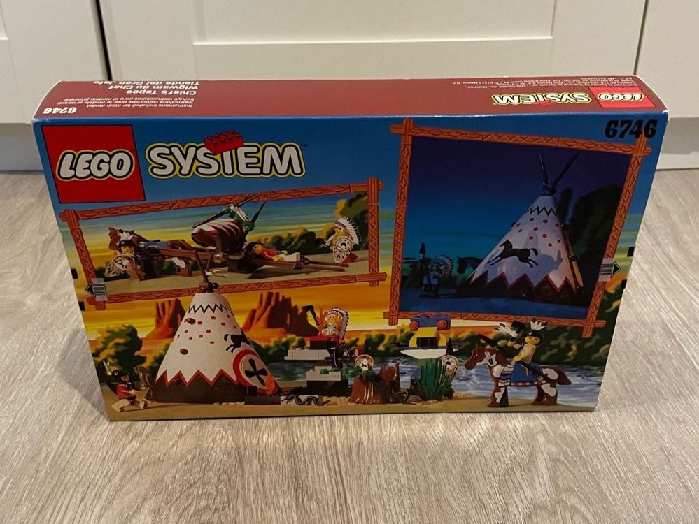 LEGO 6746 Indianer Chief`s Tepee NEU und Originalverpackt | Kaufen auf ...