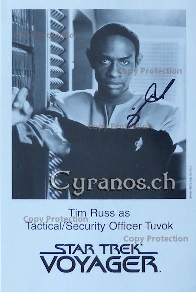 Tim Russ (1956) Schauspieler - sign. Foto STAR TREK (Gebraucht) in ...
