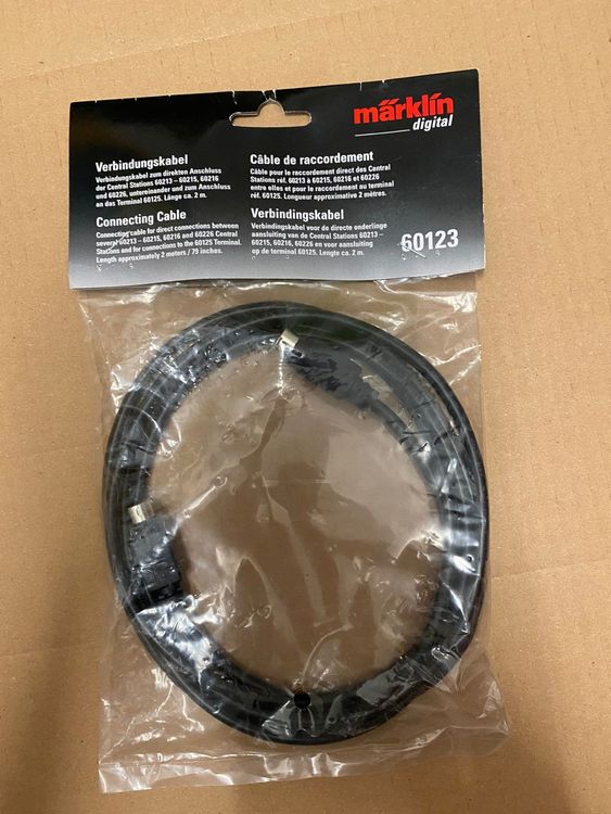 Märklin 60123 Verbindungskabel (Neu und originalverpackt) in ...