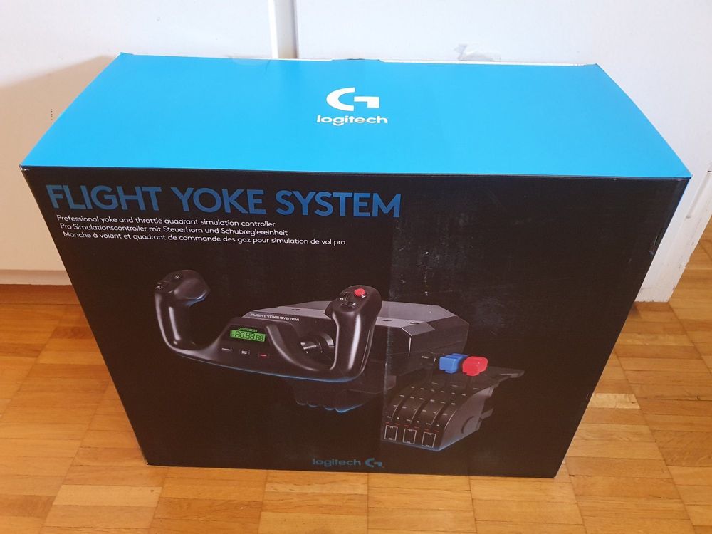 Logitech Yoke System (Gebraucht) in Gwatt (Thun) für CHF 75 – mit ...