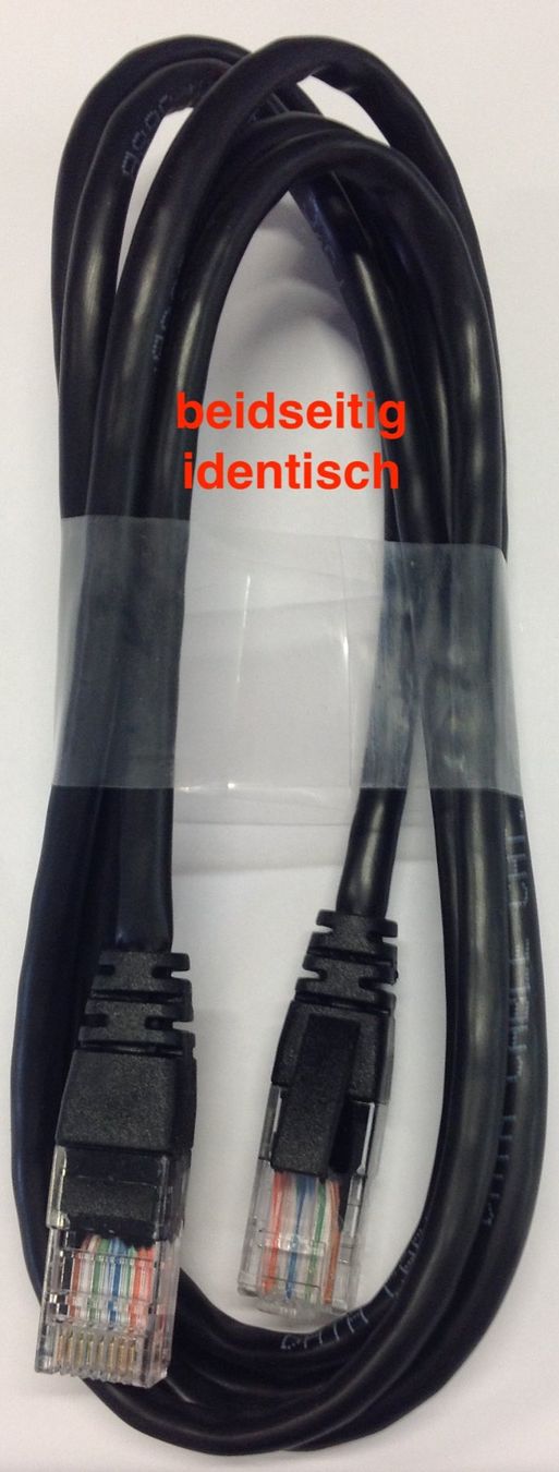OEM EtherNet Patch Kabel Cat.5e RJ45 10/100/1000Mbps ST/ST (Neu (gemäss ...