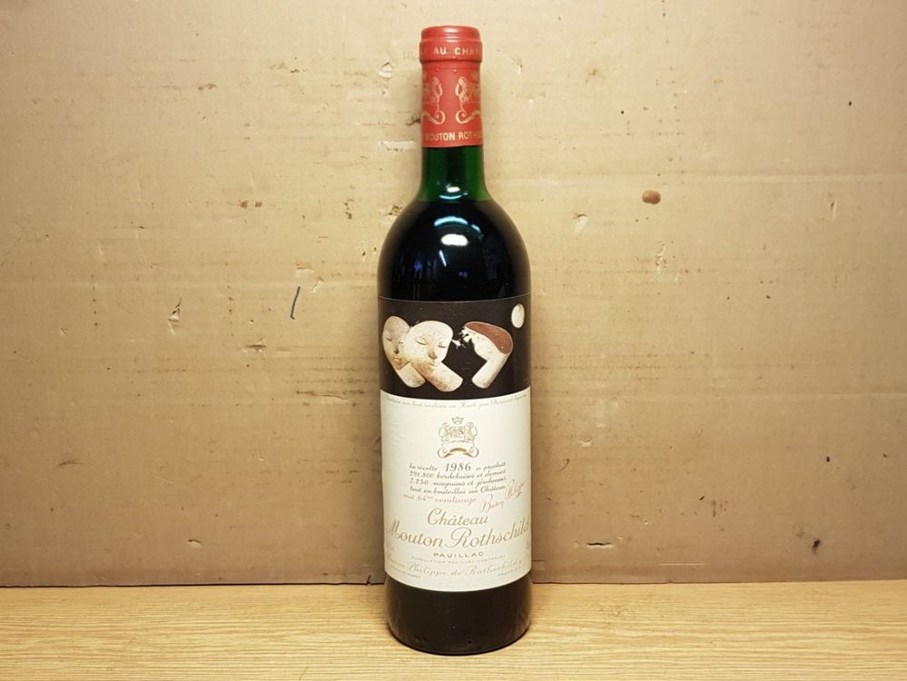 Chateau Mouton Rothschild 1986 (100 Pkte.) (Neu (gemäss Beschreibung)) in Schöftland für CHF 650 ...