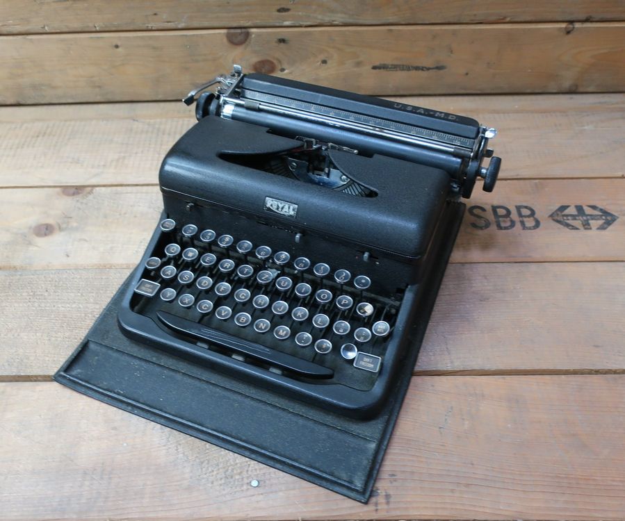 Schreibmaschine U.S.A. M.D. Royal | Kaufen auf Ricardo