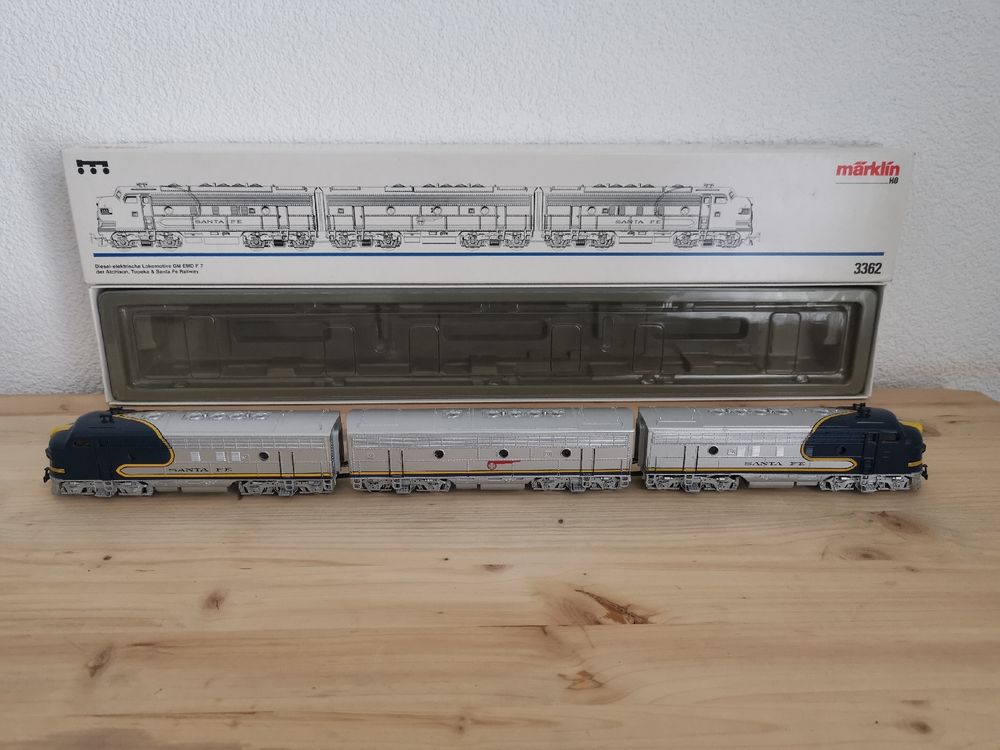 Märklin 3362 EMD F7 (Santa Fe) (Neu (gemäss Beschreibung)) in Däniken ...