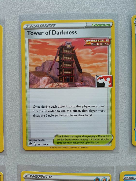 Tower of Darkness - Pokemon TCG Prize Pack Stamp Stempel (Gebraucht) in ...