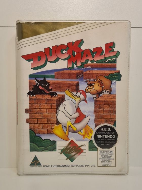 DUCK MAZE / HES Australian Version Nintendo NES (Gebraucht) in ...