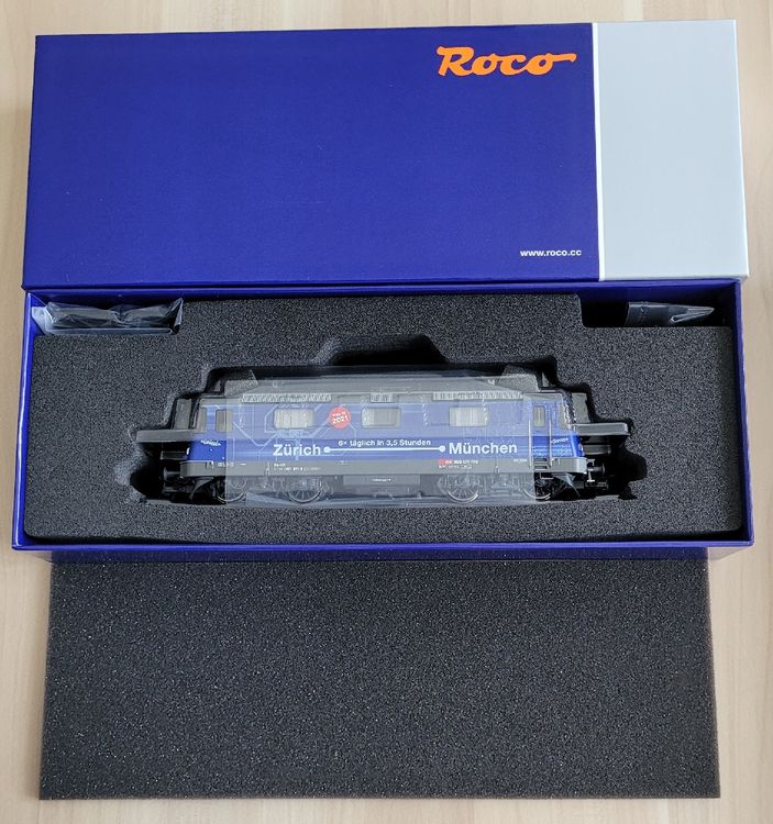Roco 71412 SBB Cargo Re 421 371-6 "Zürich-München" (Neu und ...
