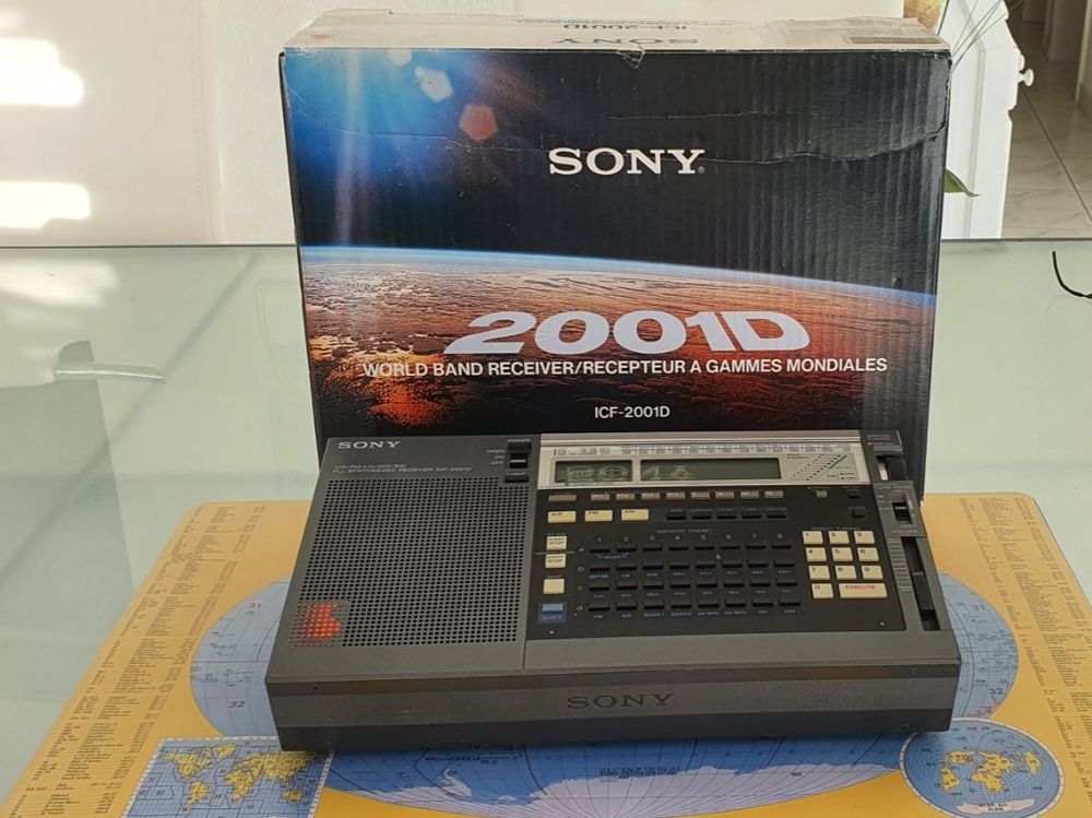 SONY ICF-2001D Weltempfänger Originalverpackt mit AN1 | Kaufen auf Ricardo