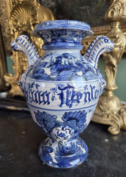 Ancienne Faïence de Savonne Italie Majolique apothicaire (D'occasion) à ...