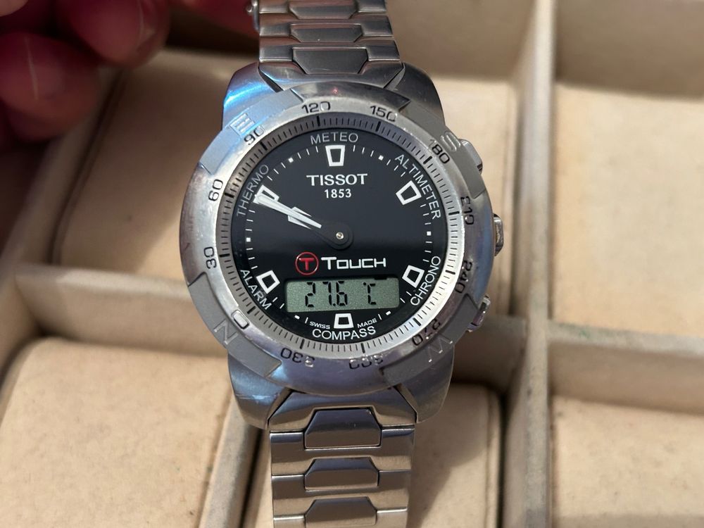 Montre Tissot T-Touch 1 homme 41mm fonctionne saphire | Kaufen auf Ricardo