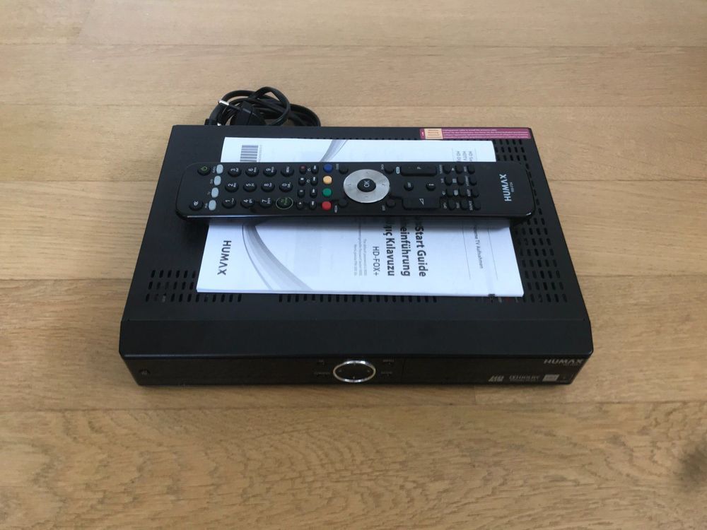 HUMAX HD-FOX+ HD SAT-Receiver (Gebraucht) in Cologny für CHF 20 – mit ...