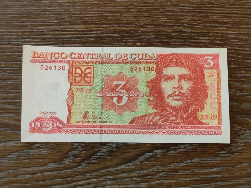 Kuba 3 Pesos 2005 / Che Guevara !!!!!! (Gebraucht) in Flaach für CHF 2. ...