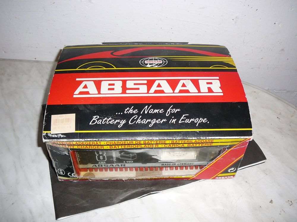 Batterieladegerät "ABSAAR" 6 + 12 Volt (Gebraucht) in Horgen für CHF 35 ...