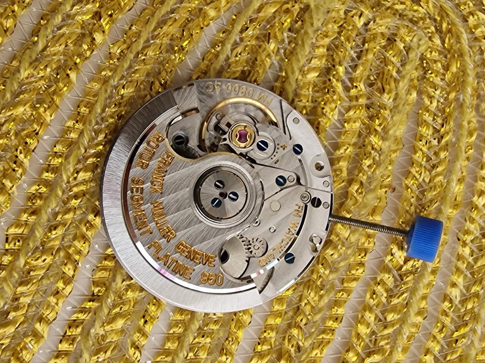 Franck Müller Werk kaliber FM 0800 950 pt Platin Rotor (Gebraucht) in ...