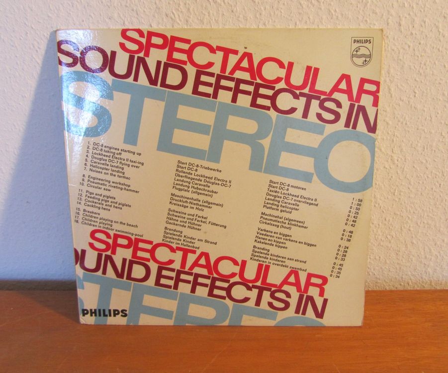 SPECTACULAR SOUND EFFECTS IN STEREO (Gebraucht) in Seengen für CHF 5 ...
