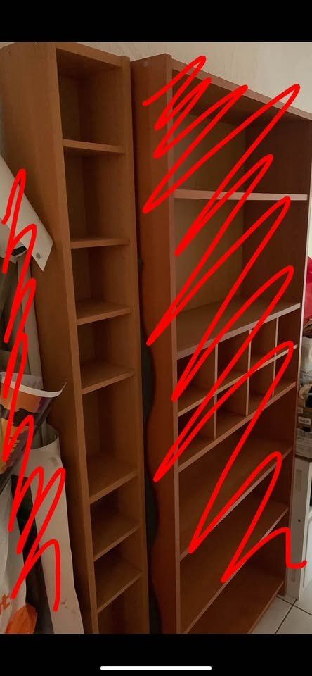 Meuble à CD en bois (2m) (Gebraucht) in Fribourg für CHF 40 – nur ...