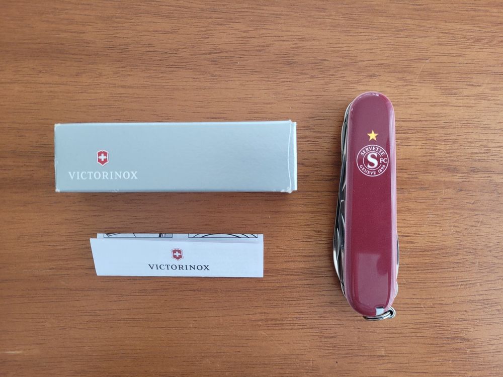 Couteau suisse "Grenat" by VICTORINOX – Édition spéciale SFC (Neuf ...
