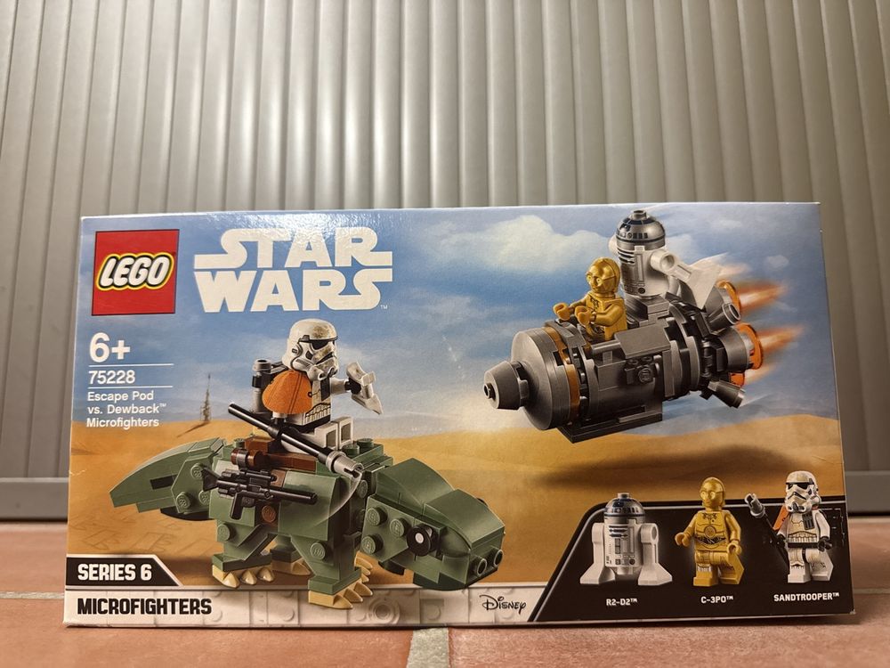 LEGO Star Wars 75228 Escape Pod vs. Dewback Microfighters | Kaufen auf ...