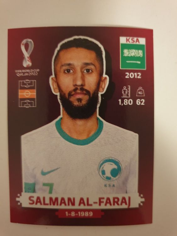 Panini WM 2022 KSA 12 (Neu (gemäss Beschreibung)) in Winterthur für CHF ...
