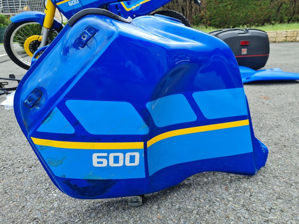 Tank / réservoir für Yamaha XT600Z Tenere 3AJ 3DS | Kaufen auf Ricardo