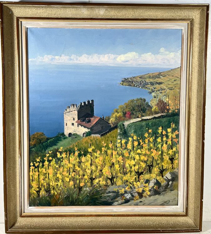 Albert Duplain (1890-1978) Küsten Szene Gemälde (Gebraucht) in Root für ...