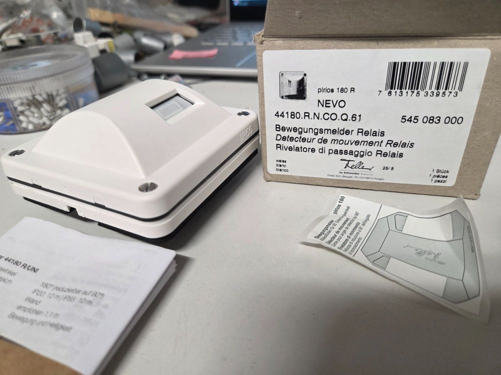 PIR NUP Bewegungsmelder Pirios 180 44180R / UNI 44000R NEVO (Gebraucht ...