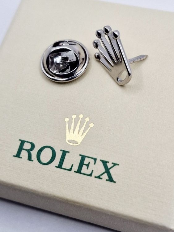 Superbe broche Rolex couronne neuve (Neuf avec emballage d'origine) à ...