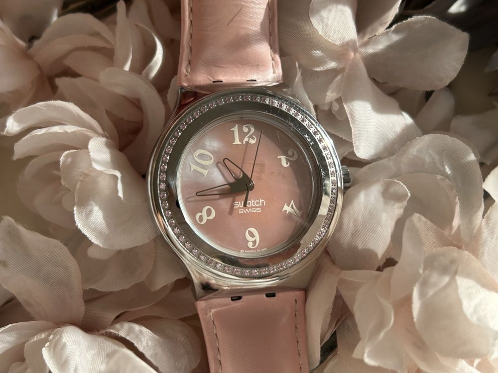 Swatch Uhr, Nabab mit Perlmutt rosé (Gebraucht) in Möhlin für CHF 25 ...