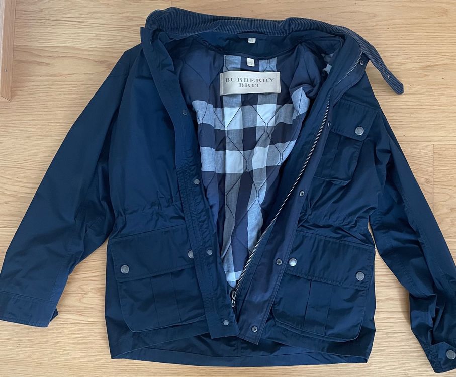 Jacket Burberry Brit Grösse „XL“ Blau | Kaufen auf Ricardo