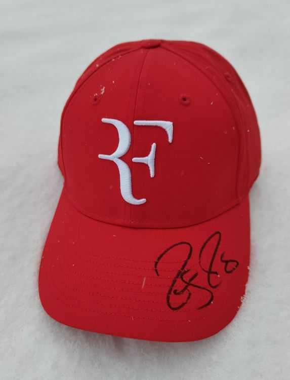 RF Cap - signed by Roger Federer - Weihnachten 2022 (Neu und ...