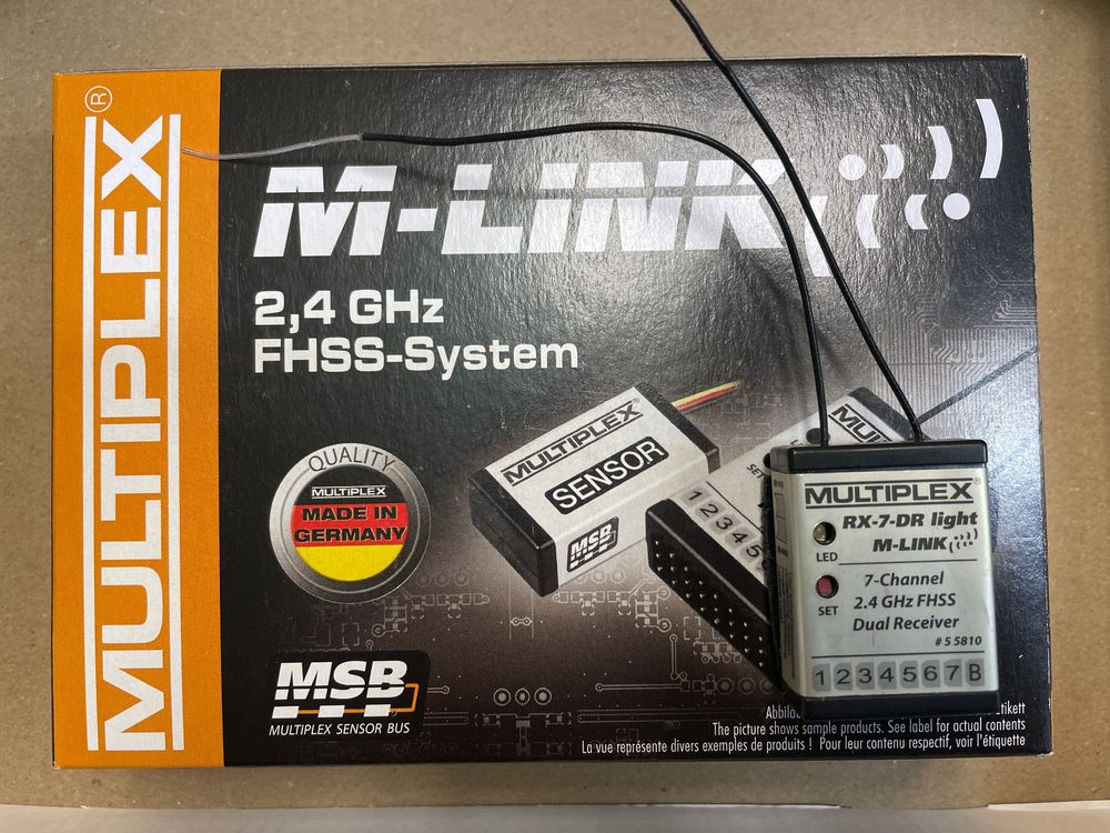 Empfänger Multiplex RX-7-DR light M-LINK (Gebraucht) in Herbligen für ...
