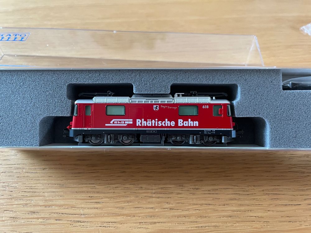 Ge 4/4 II RhB 618 "Bergün" Kato Spur N (Neu und originalverpackt) in Hochfelden für CHF 159 ...