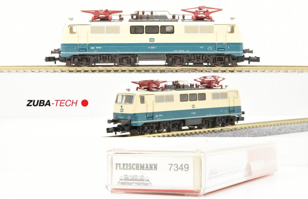Fleischmann 7349 E-Lok BR 111 DB Spur N GS Analog mit OVP (Gebraucht) in St. Gallen für CHF 42 ...