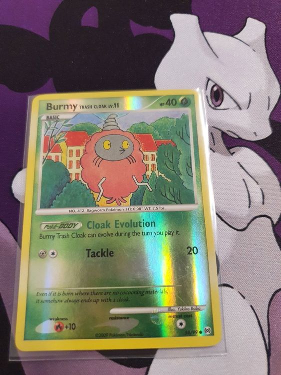 Burmy Trash Cloak (AR 58) / Pokemon Reverse Holo | Kaufen auf Ricardo