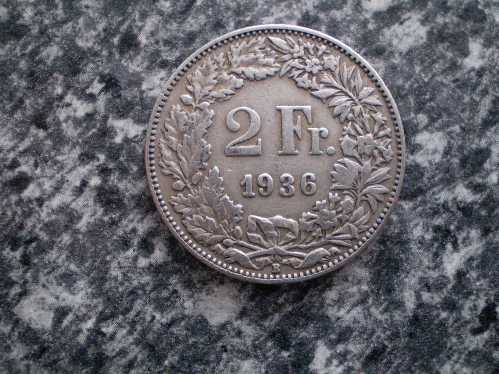 2 Fr.1936 !!! Rar !!! ab1.- !!! (Gebraucht) in Dierikon für CHF 8 – mit Lieferung auf Ricardo kaufen