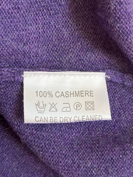 Mohn Kaschmir Pullover Gr. S Lila Winter Top Zustand! (Gebraucht) in ...