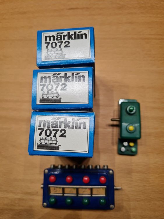Märklin Stellpulte Artikel 7072 (Gebraucht) in für CHF 22 – mit ...
