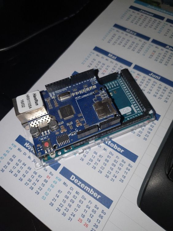 Arduino Mega + Ethernet Shield (Gebraucht) in Weinfelden für CHF 29 ...
