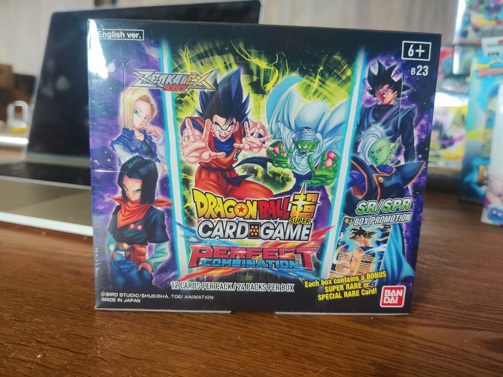 Dragonball CardGame Perfect Combination Display Englisch B23 (Neu und originalverpackt) in ...