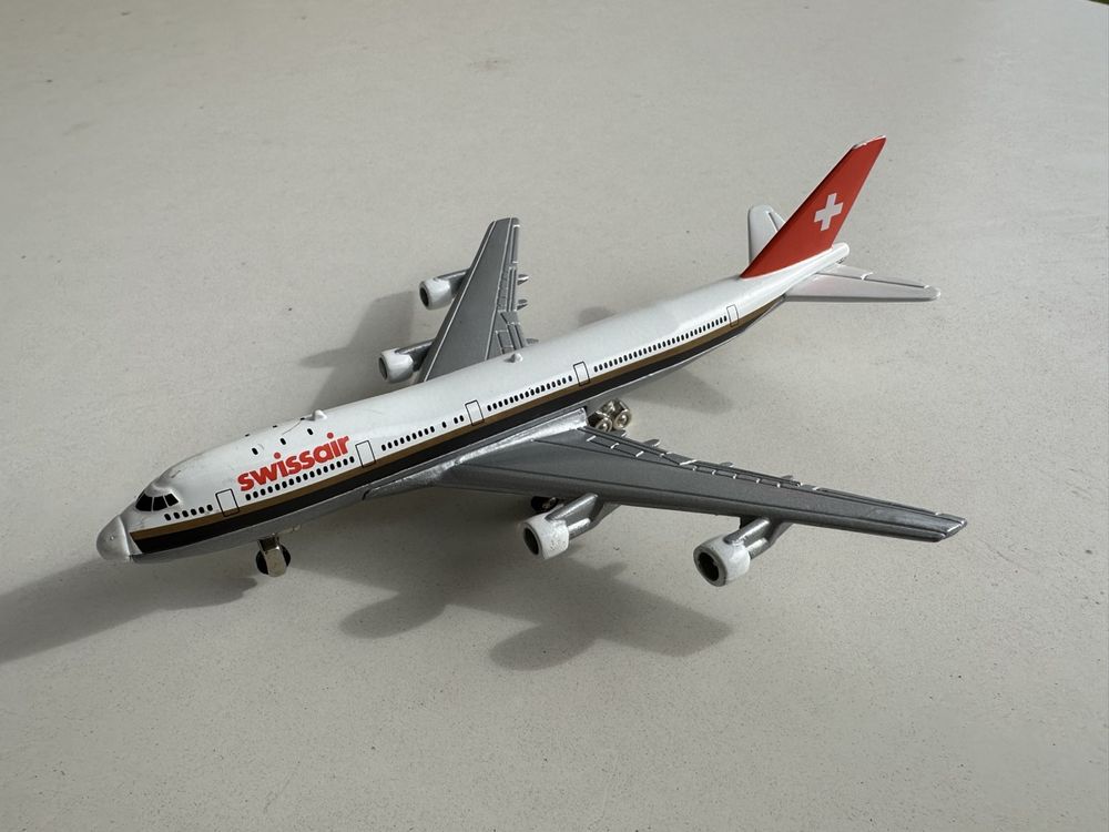 Swissair Boeing 747 Modell aus Metall von ERTL (Gebraucht) in Pfäffikon ...