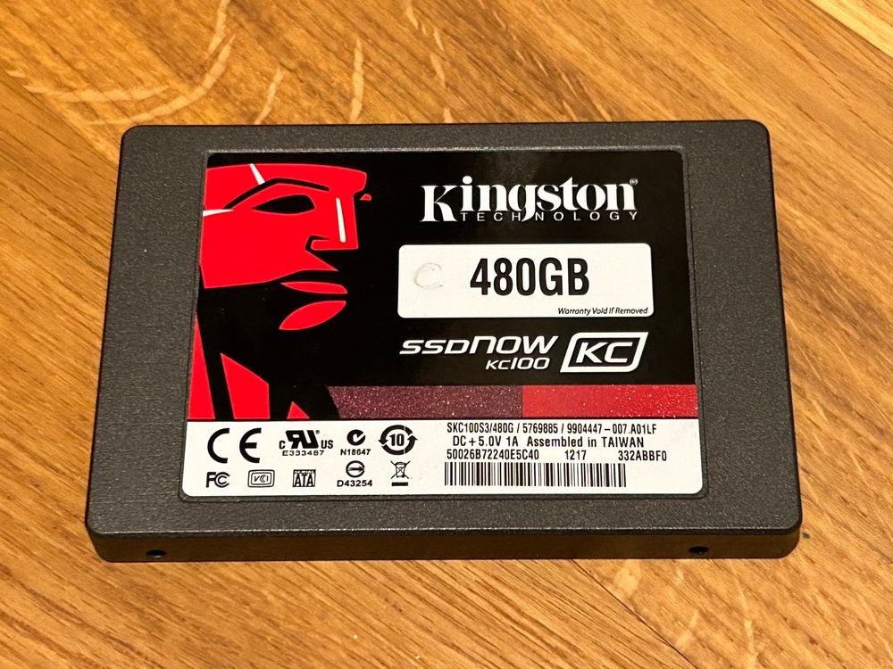 Kingston SSD 480GB (Gebraucht) in Oberkirch LU für CHF 20 – mit ...