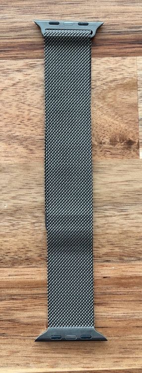 Apple 45mm Milanese Loop Graphite original ML773ZM/A (Gebraucht) in ...