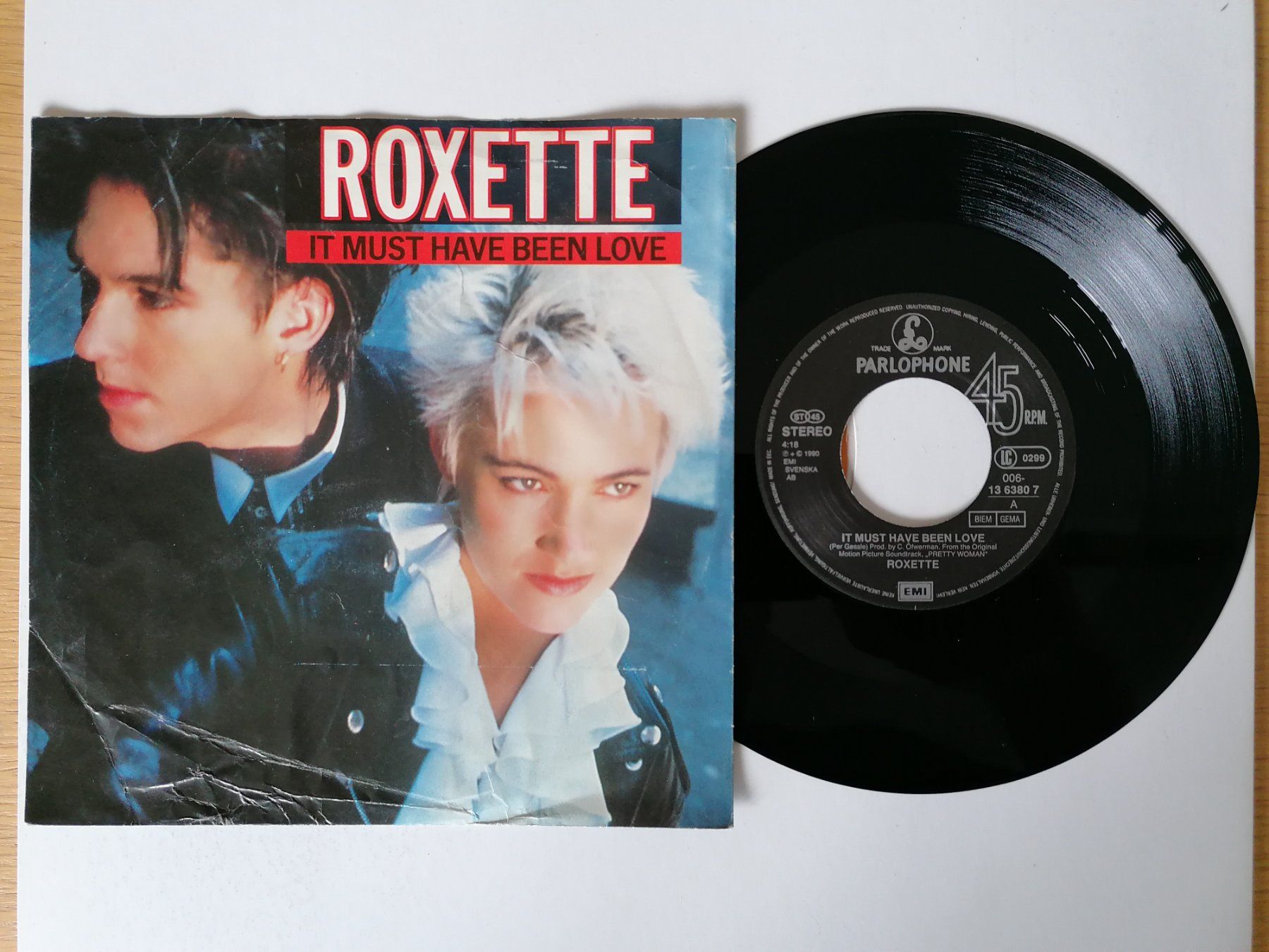 Roxette - It Must Have Been Love - Single Schallplatte Top! (Gebraucht ...