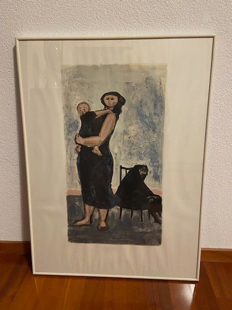 Hans Potthof 1911-2003, bekannter Zuger Künstler, top Litho! | Kaufen auf Ricardo
