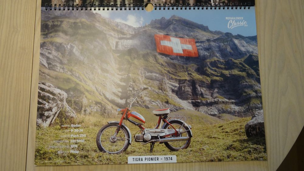 Mofa- / Töfflikalender Classic 2023 | Kaufen auf Ricardo